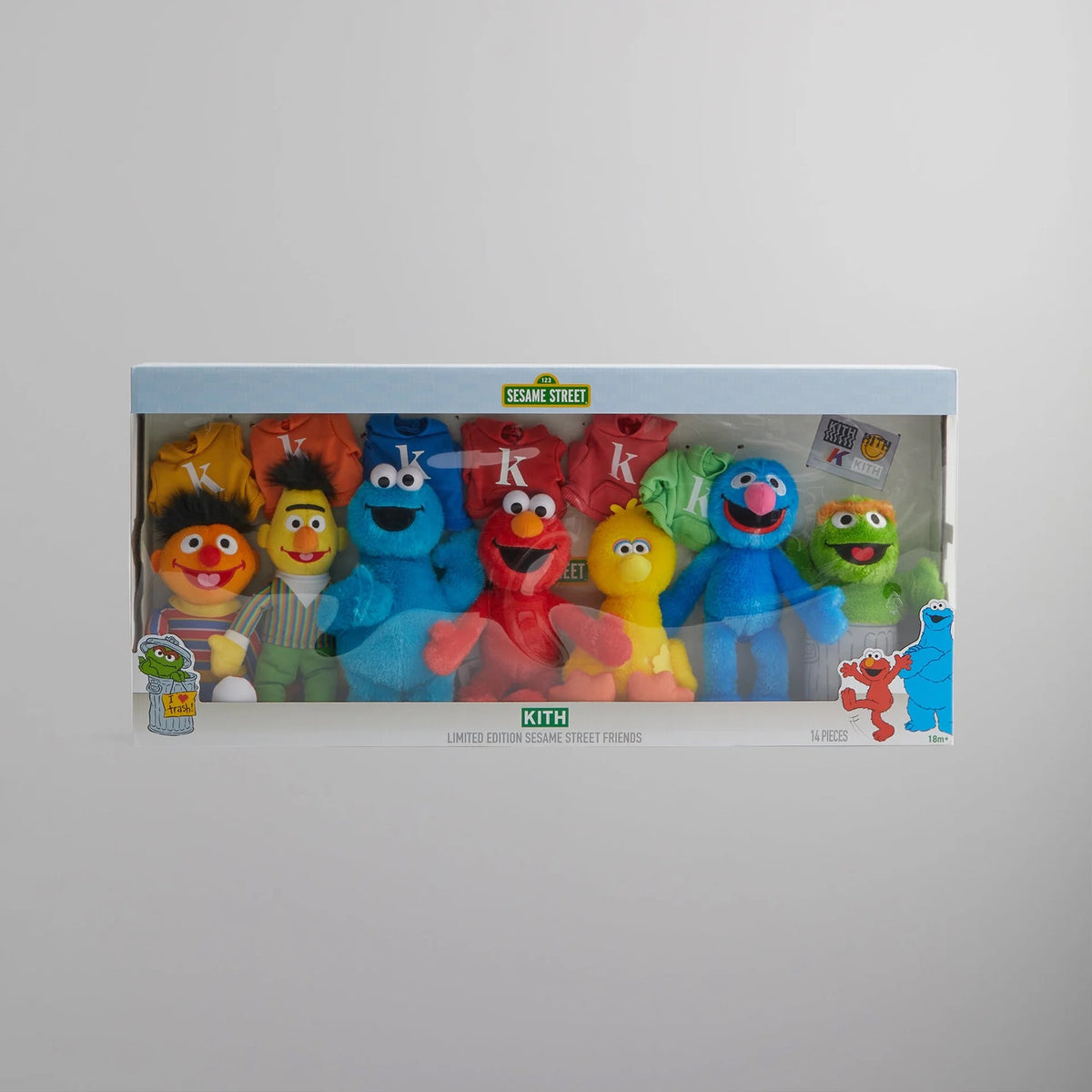 Kith X Sesame Street Plush Set – Token Miami