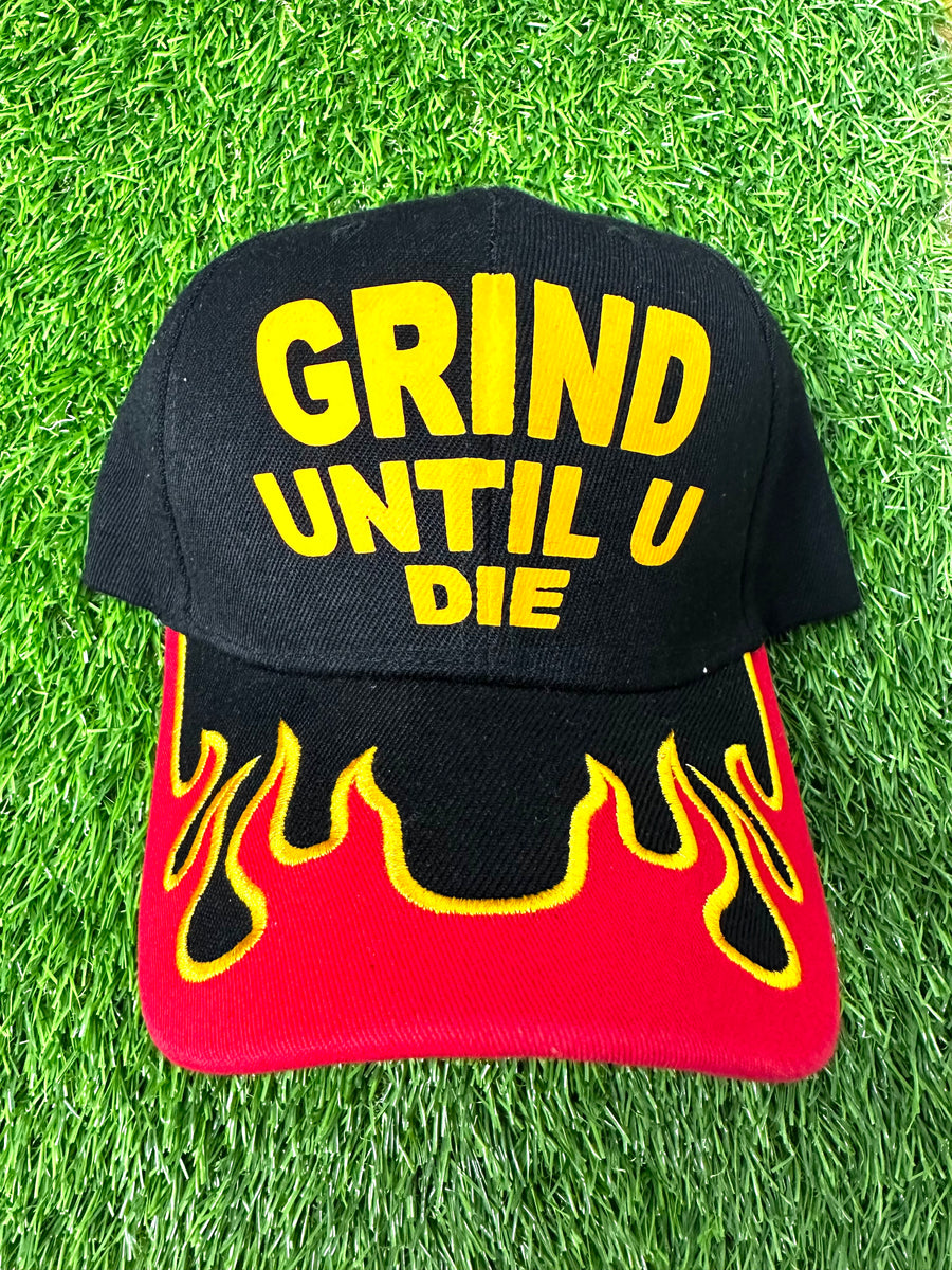 'Grind Until U Die' Baseball Cap – Token Miami