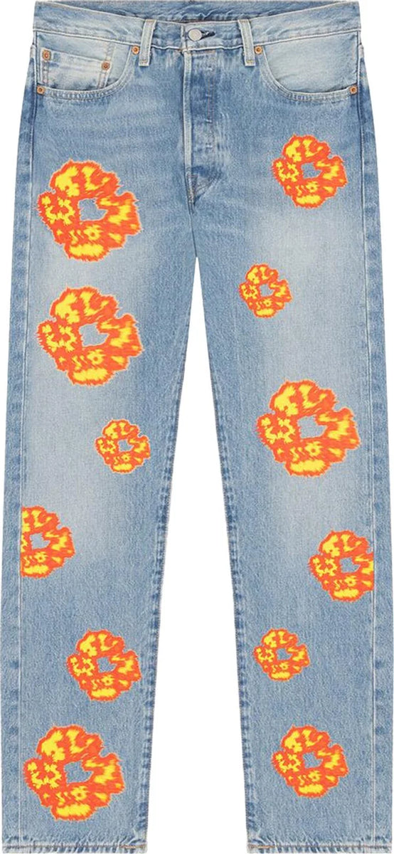 Offset x Denim Tears 501 Jean 'Light Wash' – Token Miami