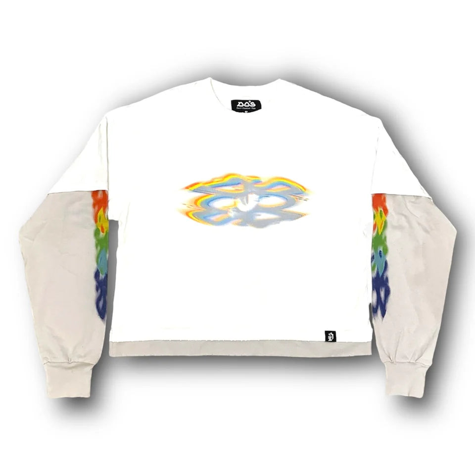 Vision Double-Layered - White/Multi – Token Miami