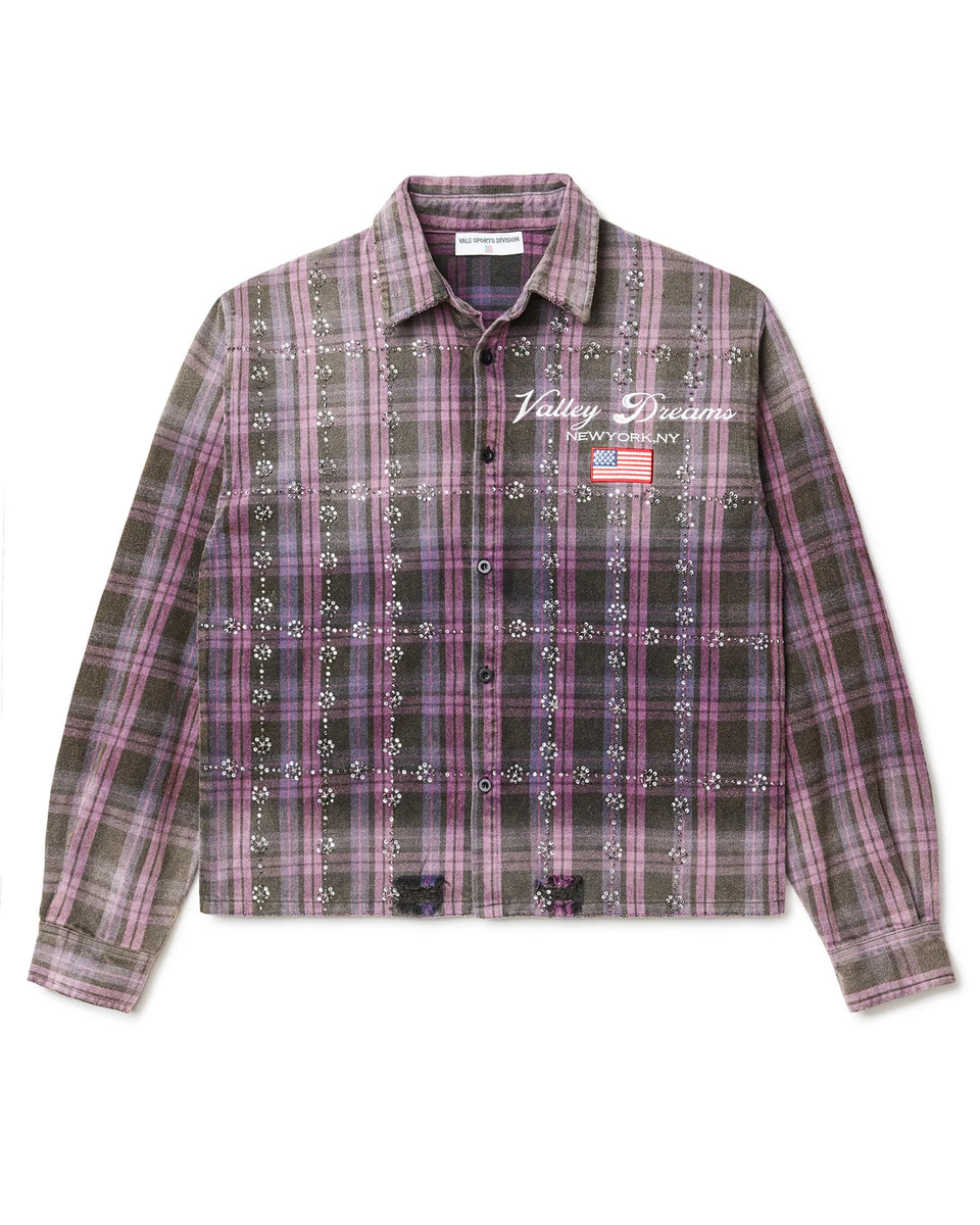 PURPLE RAIN FLANNEL – Token Miami