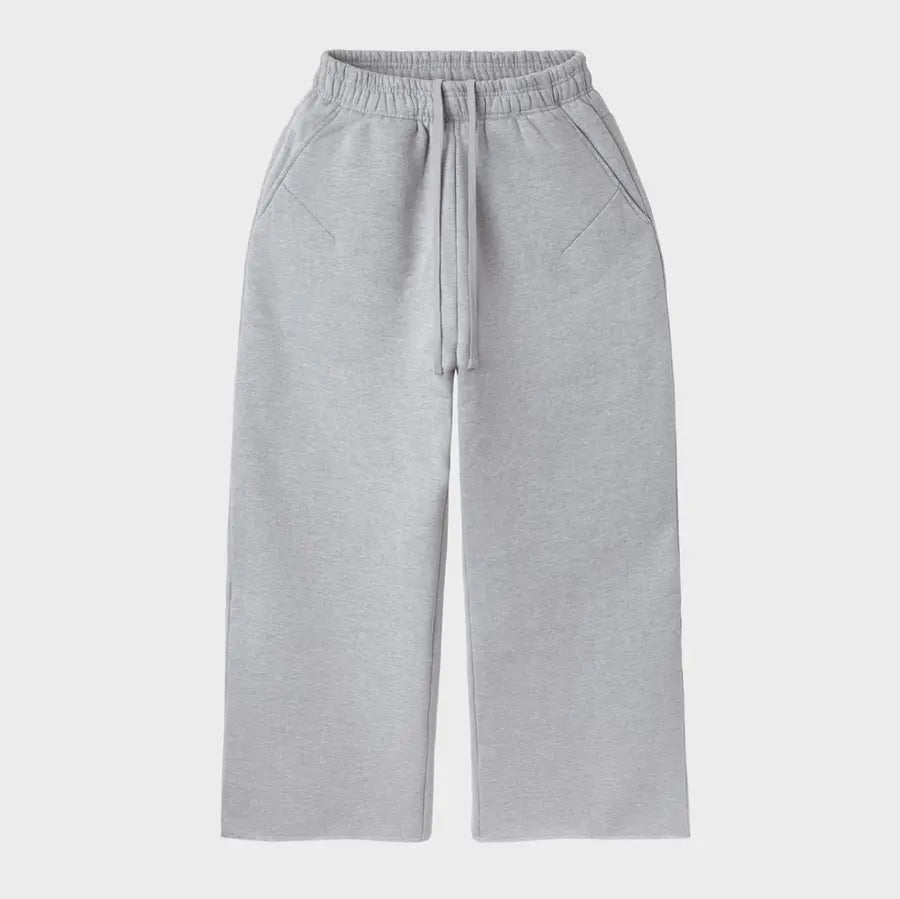 Organic Heather Grey Blank Sweatpants – Token Miami