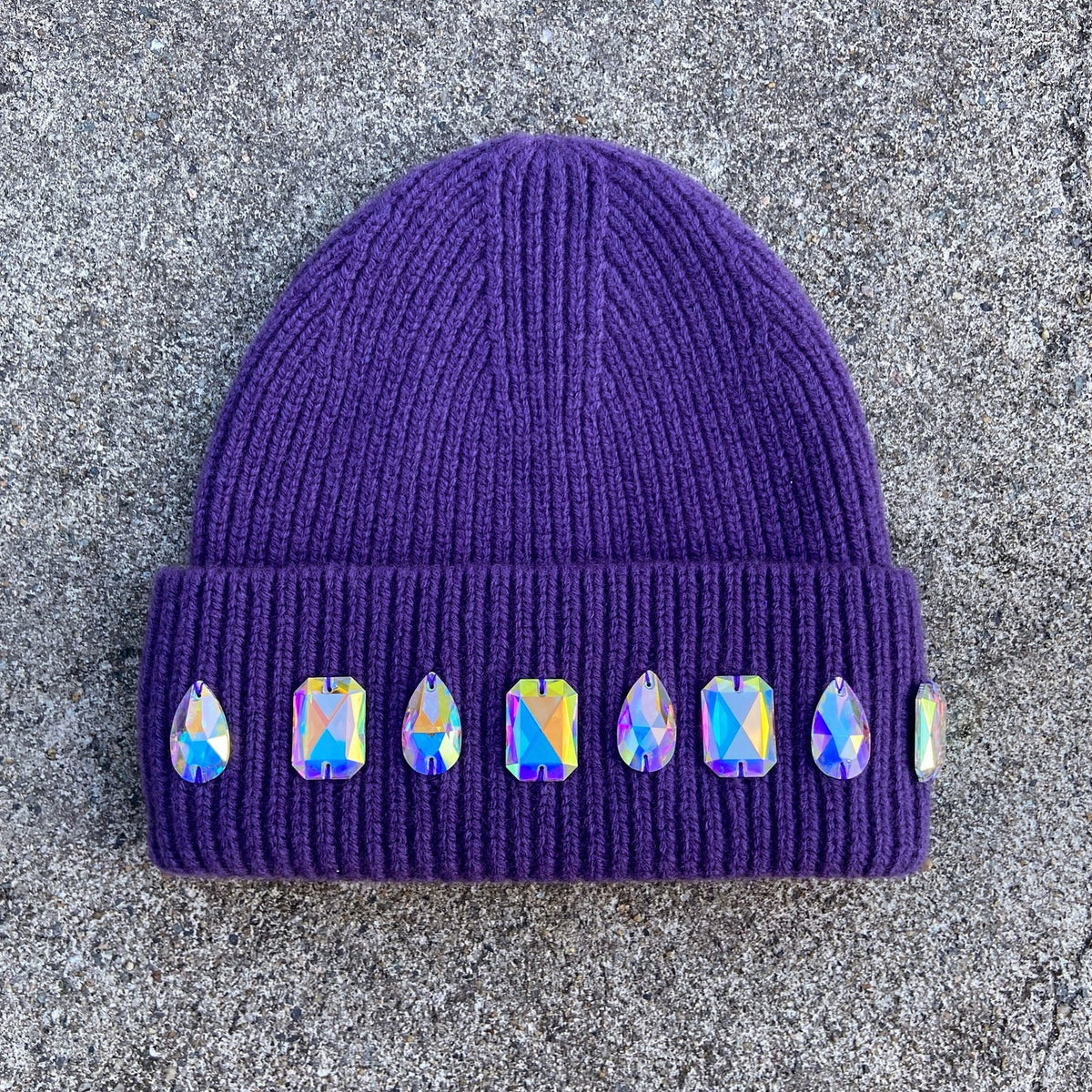 Louis Crown-Iridescent Purple – Token Miami