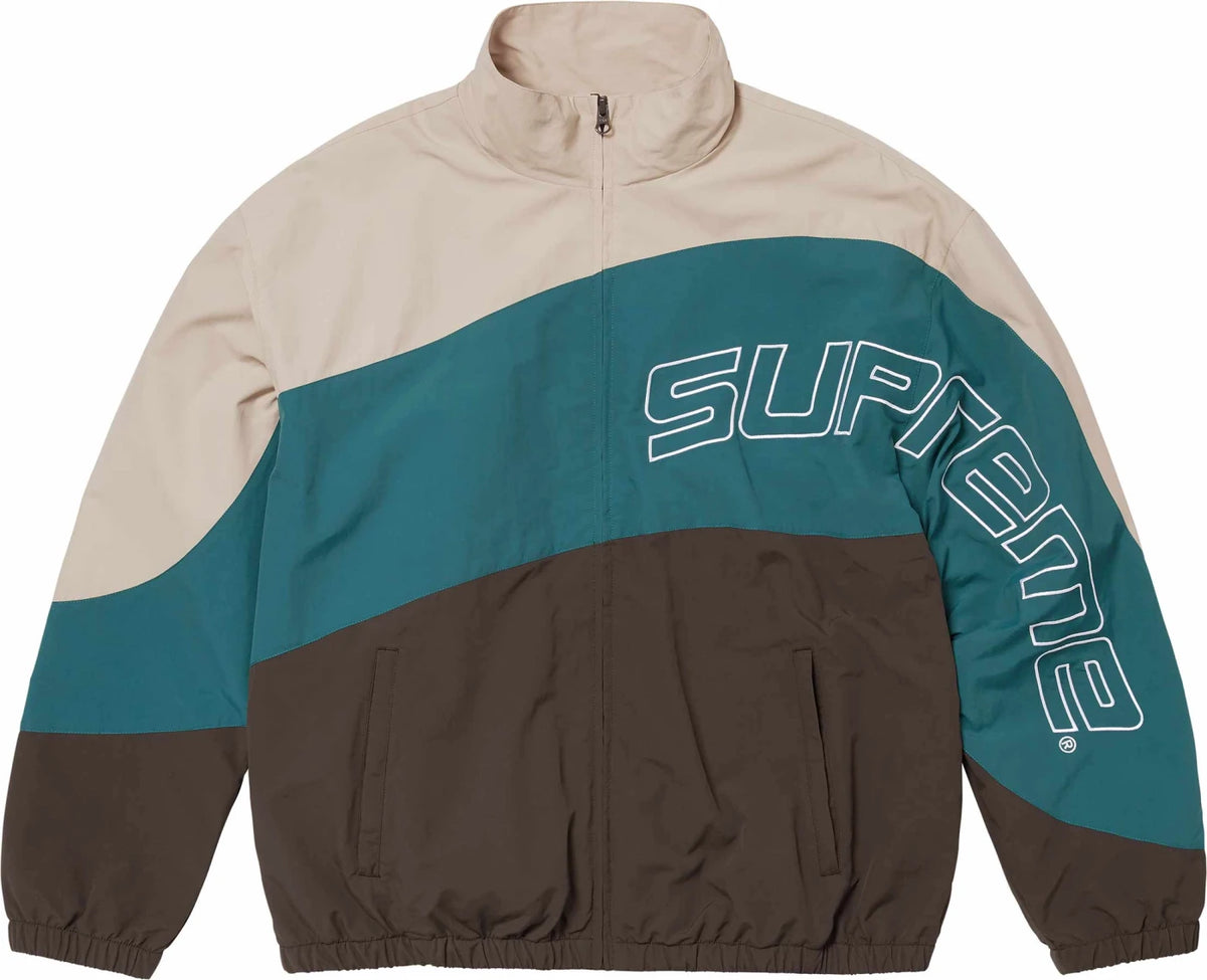 Supreme Curve Track Jacket Brown – Token Miami