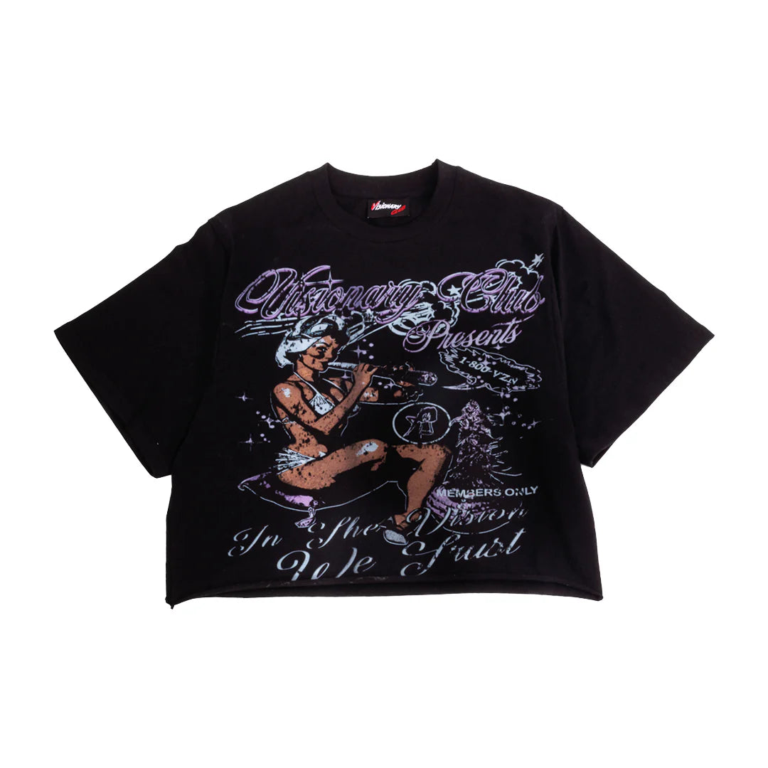Visionary Club Vice City Boxy Tee – Token Miami