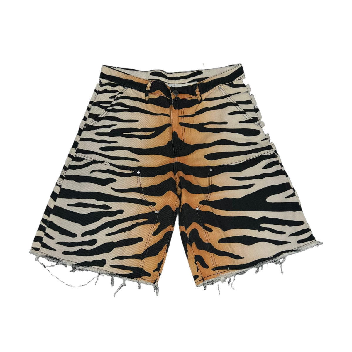 Tiger Cream Jorts – Token Miami