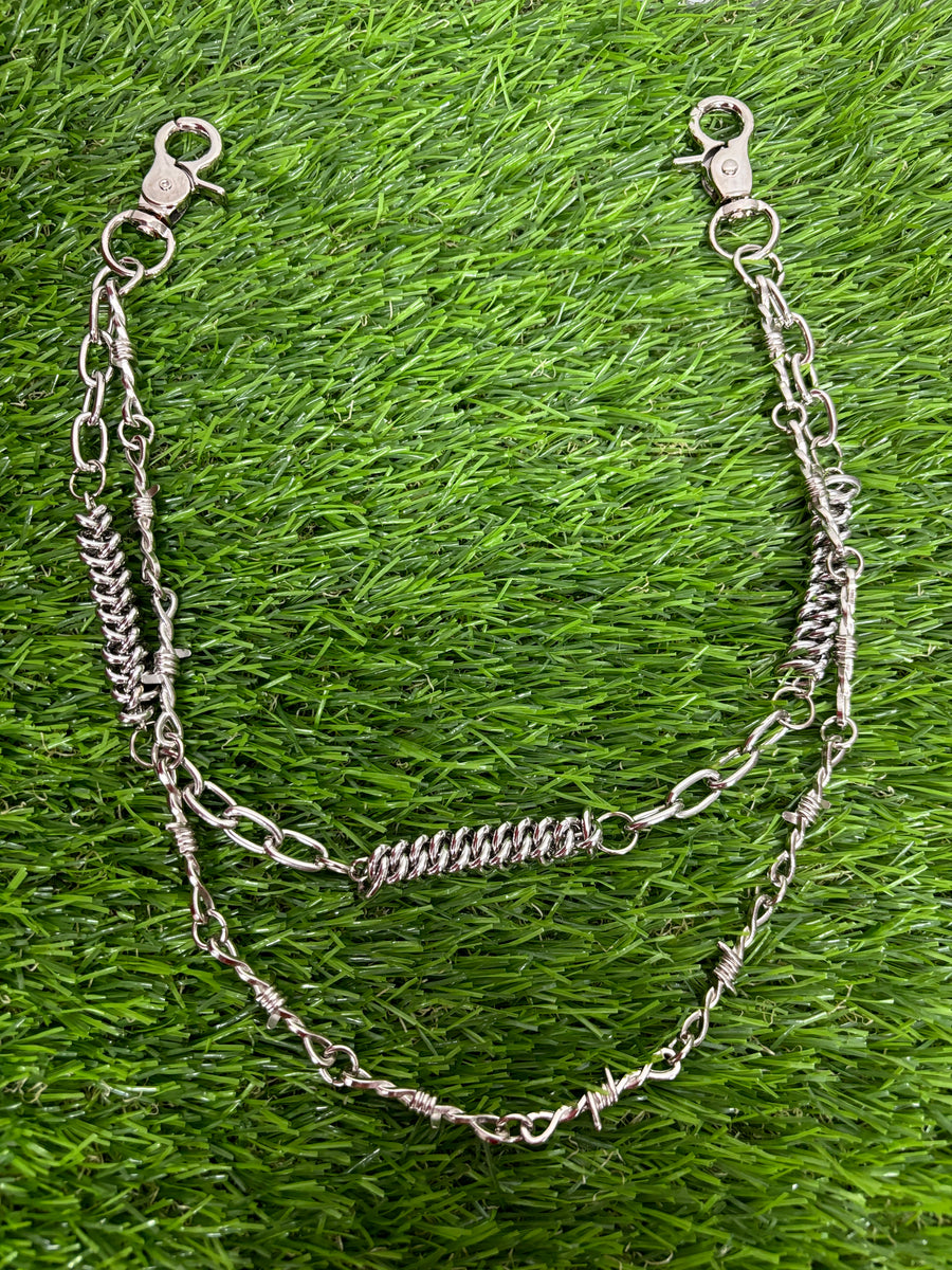Barbed Wire Wallet chain – Token Miami