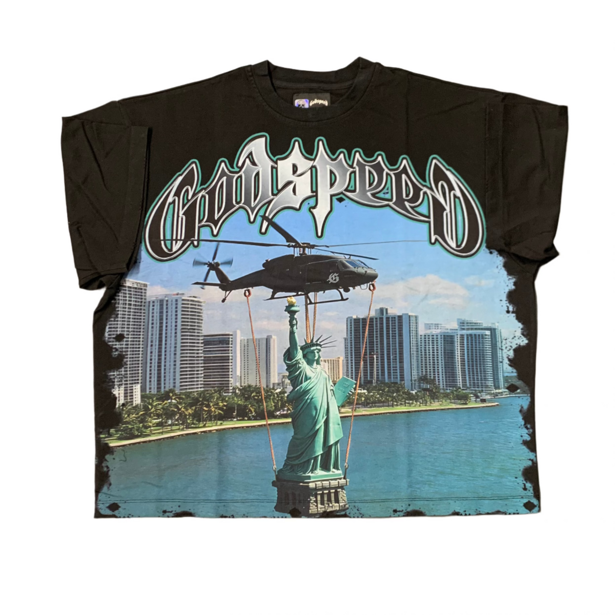Godspeed Miami Exclusive Statue of Liberty Black – Token Miami