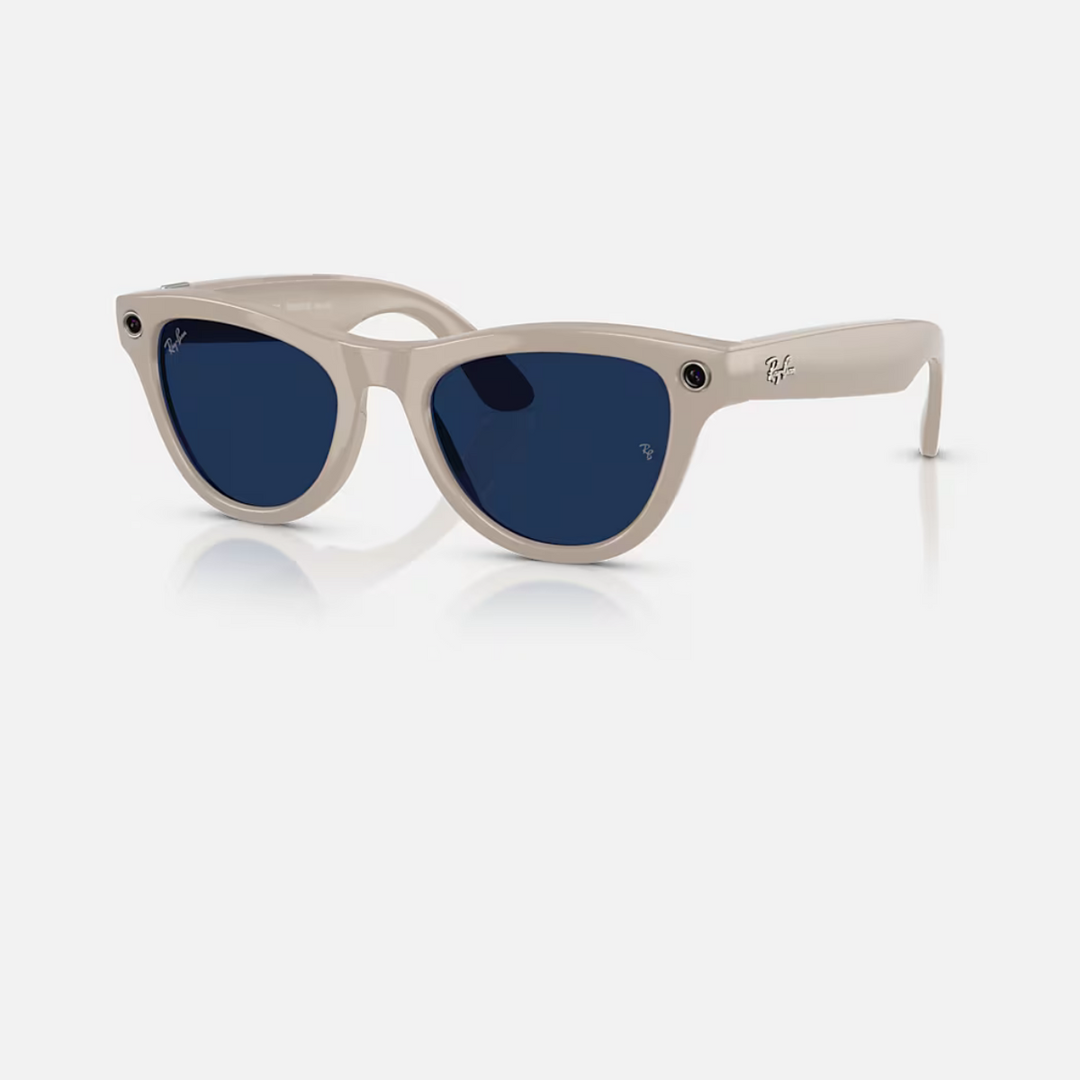 Ray-Ban Meta Shiny Chalky Gray Transition/Sapphire – Token Miami