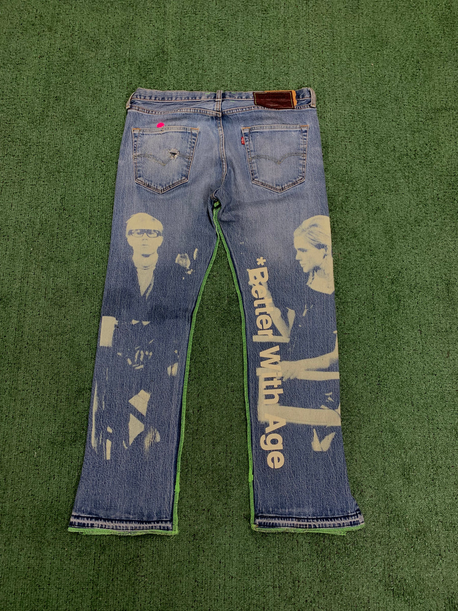 Better With Age Denim Face Jeans – Token Miami