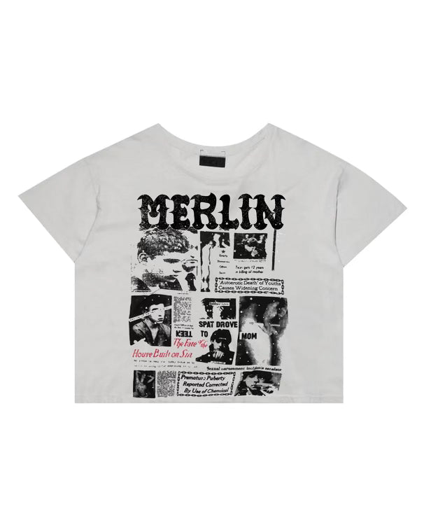 Diamond Newspaper Tee – Token Miami