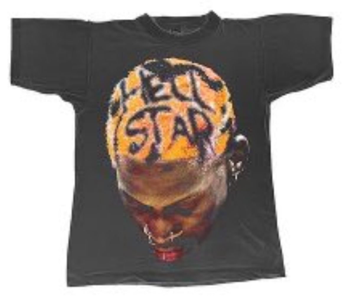 Hellstar Capsule 6 Rodman Tee Black/Yellow – Token Miami