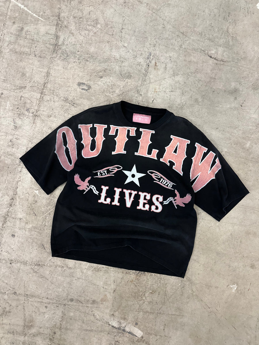 Awareness Outlaw Tee Black – Token Miami
