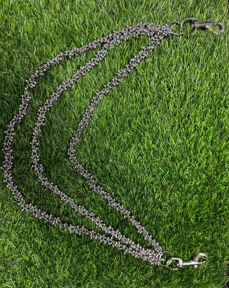 Beaded Triple Wallet Chain – Token Miami