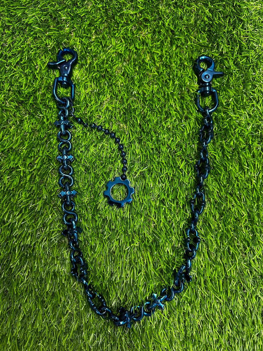 Blue Infinity Cross Wallet Chain – Token Miami