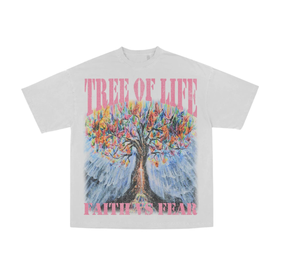 Tree Of Life White Tee – Token Miami