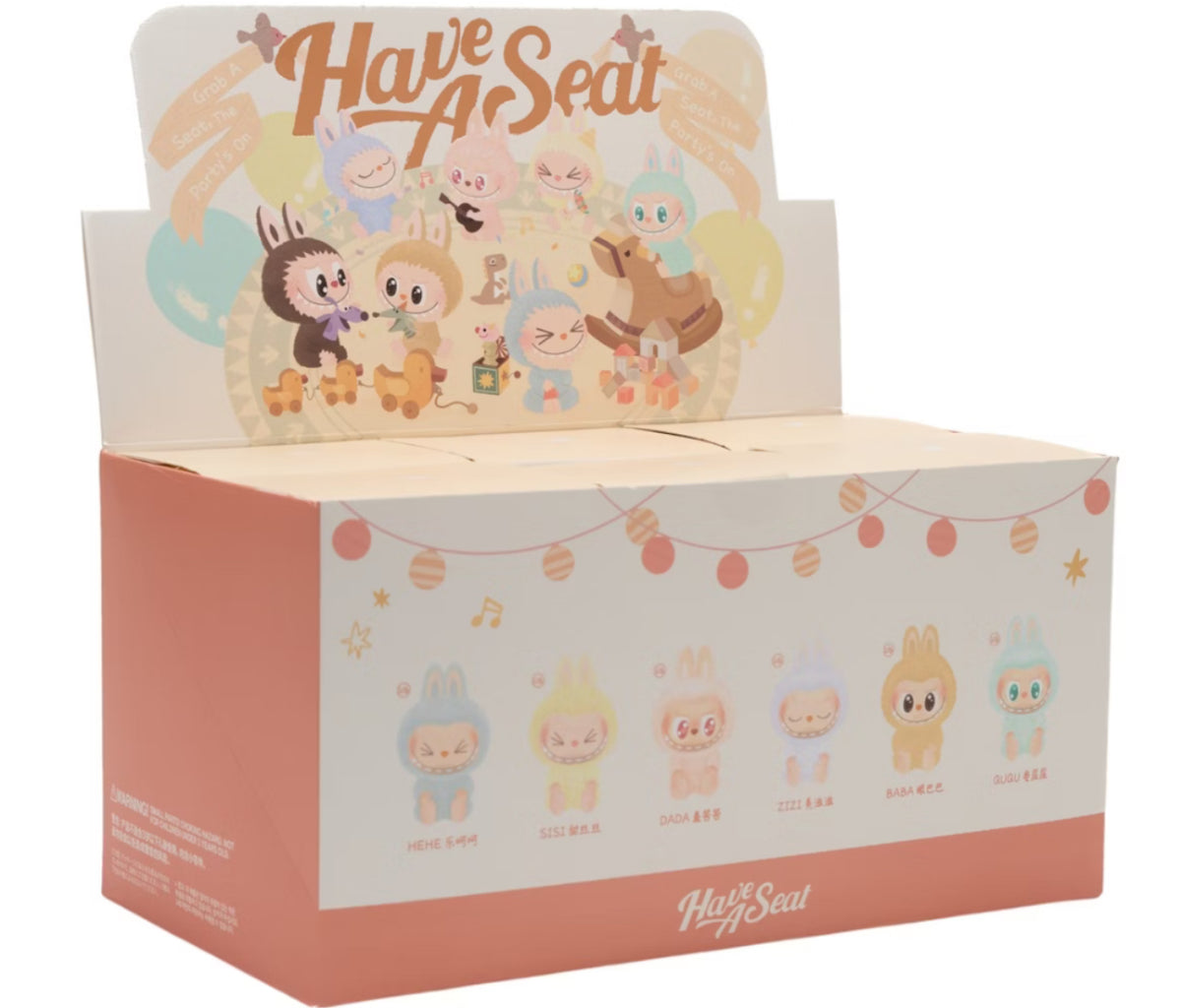 Labubu The Monsters Have A Seat Vinyl Face (1 PER PURCHASE) – Token Miami