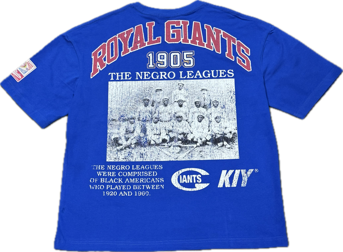 KIY STUDIOS X NLB MUSEM "BROOKLYN" T-SHIRT ROYAL – Token Miami