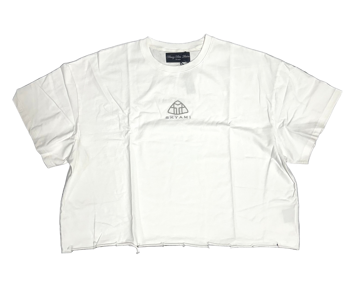 SKYAMI LOGO WHITE TEE – Token Miami