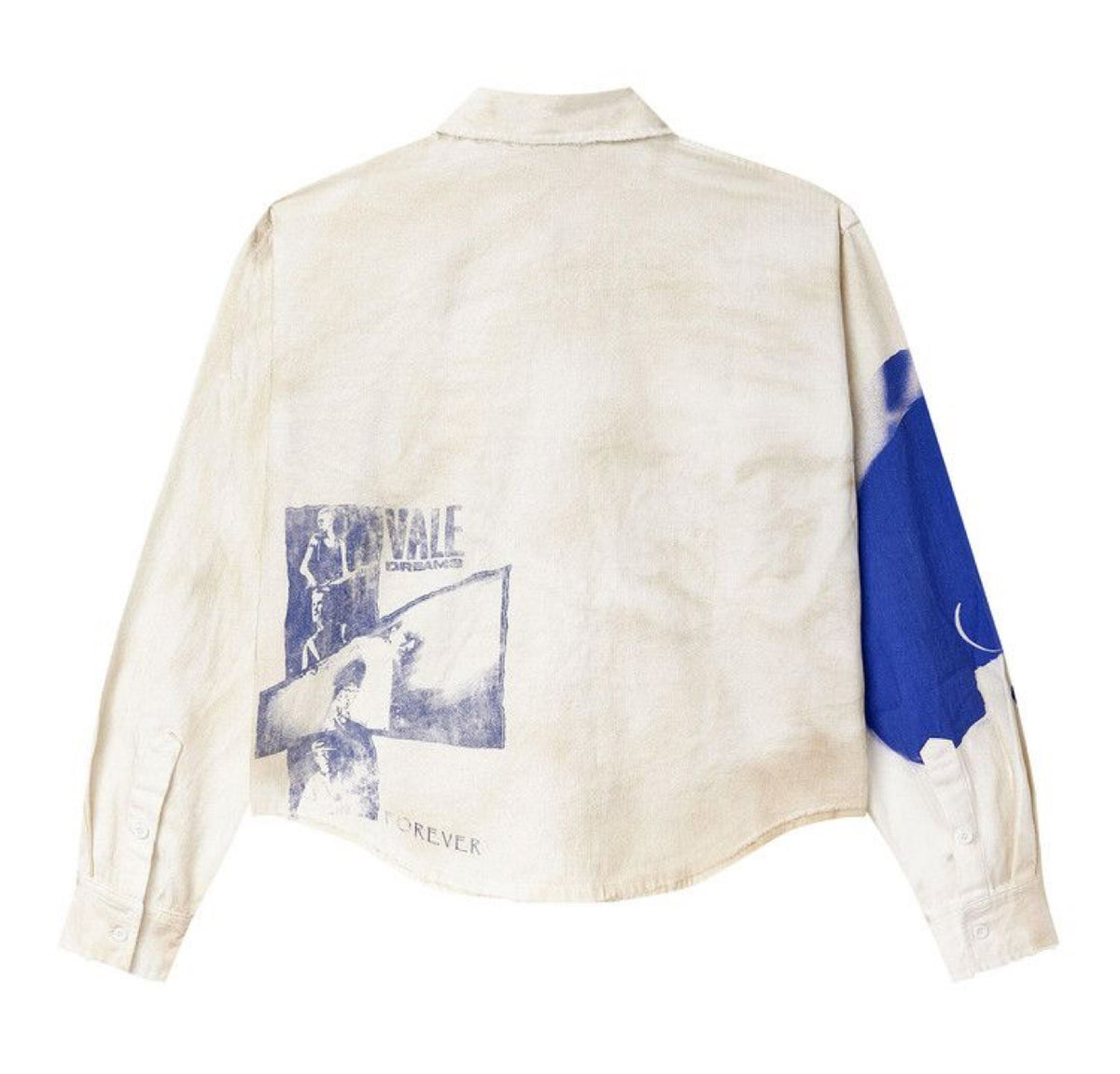 FREEDOM BUTTON UP (CREAM) – Token Miami
