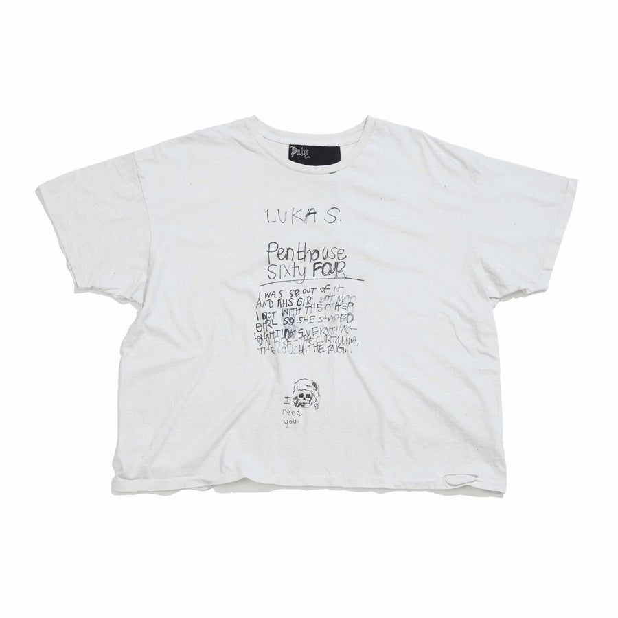 Luka Tee in Ivory – Token Miami