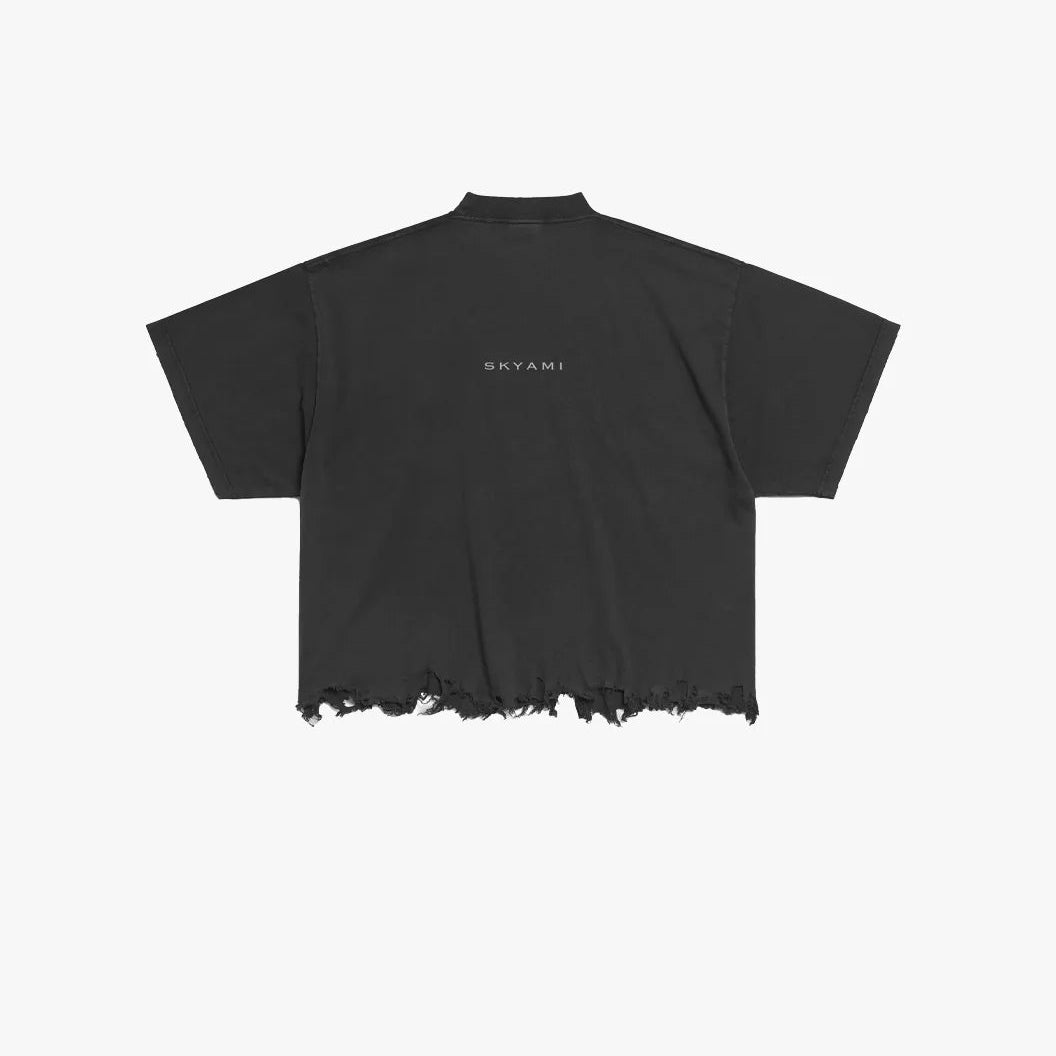 SKYAMI LOGO BLACK TEE – Token Miami