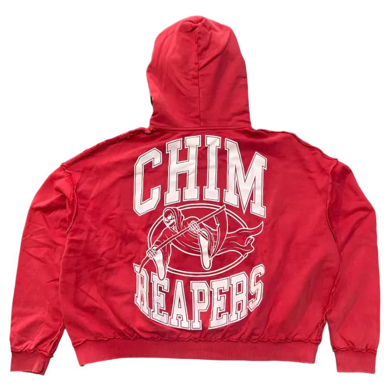 HMDD CHIM REAPERS HOODIE "RED" – Token Miami
