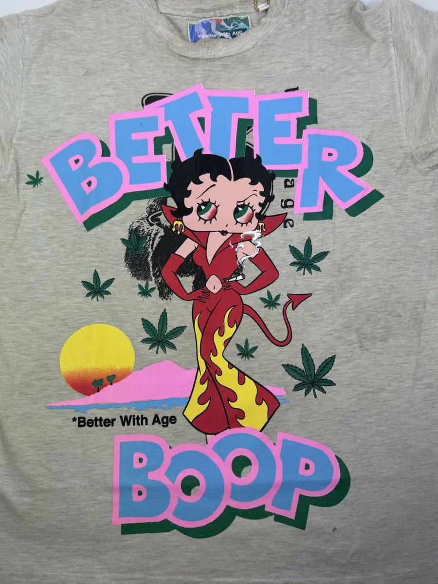 Better With Age Betty Boop Tee – Token Miami