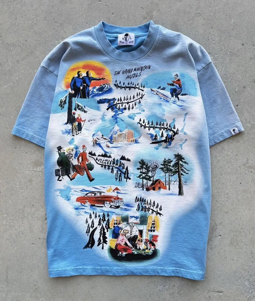 Warren Lotas The Grand Mountain Hotels T-Shirt – Token Miami