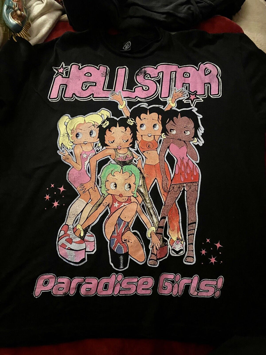 Hellstar Paradise Girls Tee Black – Token Miami