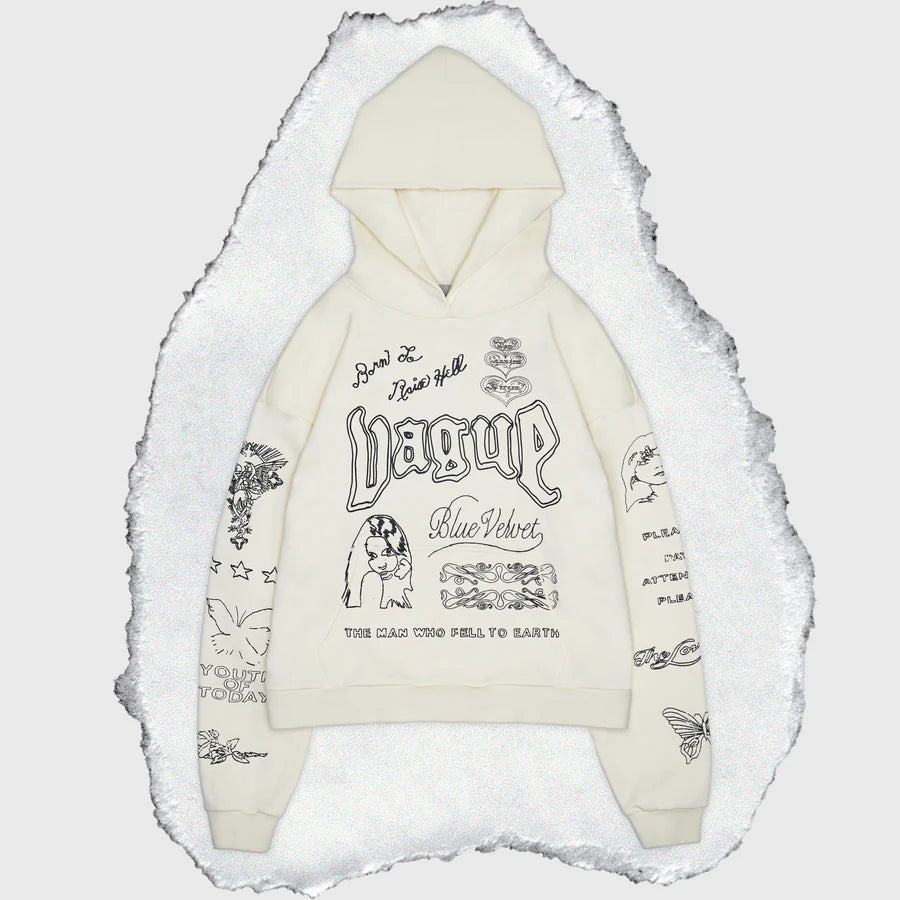 Vague Studios Skin Deep Hoodie Ivory – Token Miami