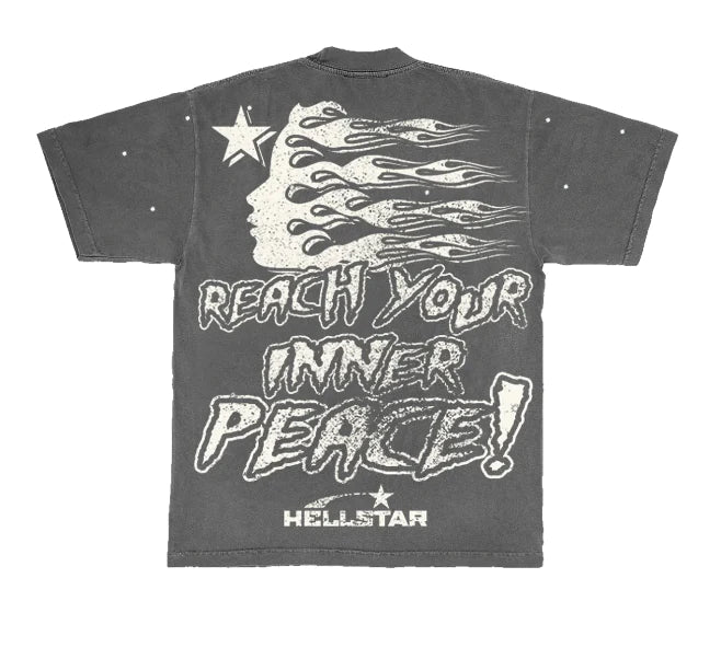 Hellstar "Inner Peace" Tee Black – Token Miami